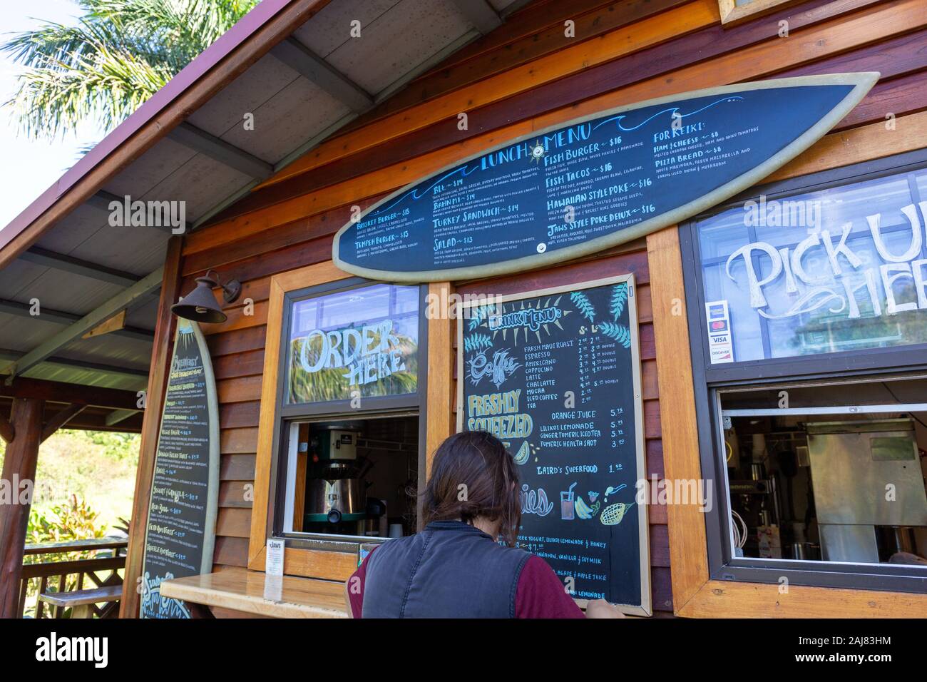 Jaws Country store, Maui, Hawaii Stock Photo - Alamy
