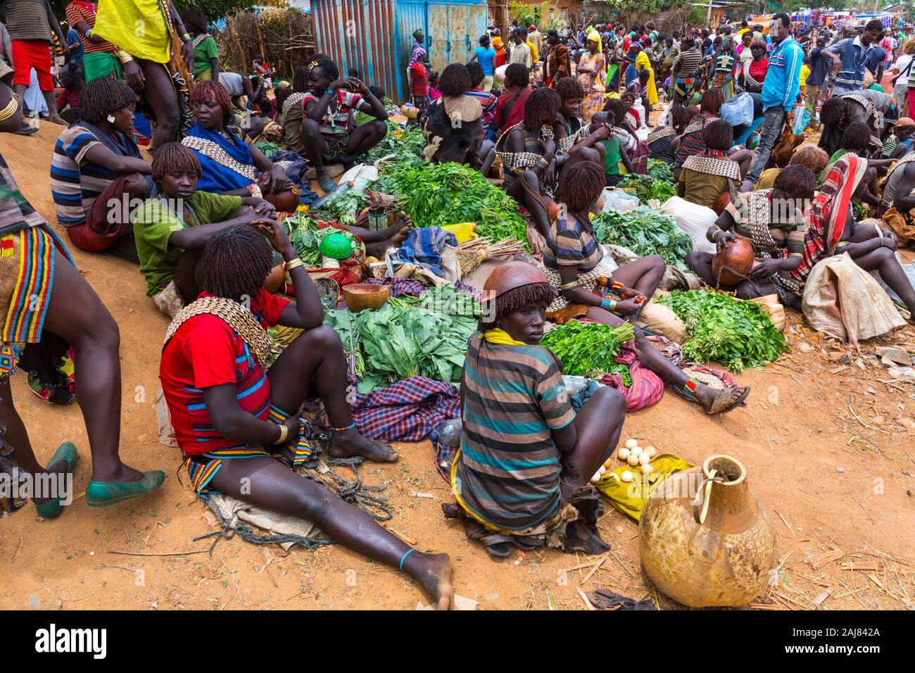 Banna people, Omo valley, Naciones, Ethiopia, Africa Stock Photo - Alamy