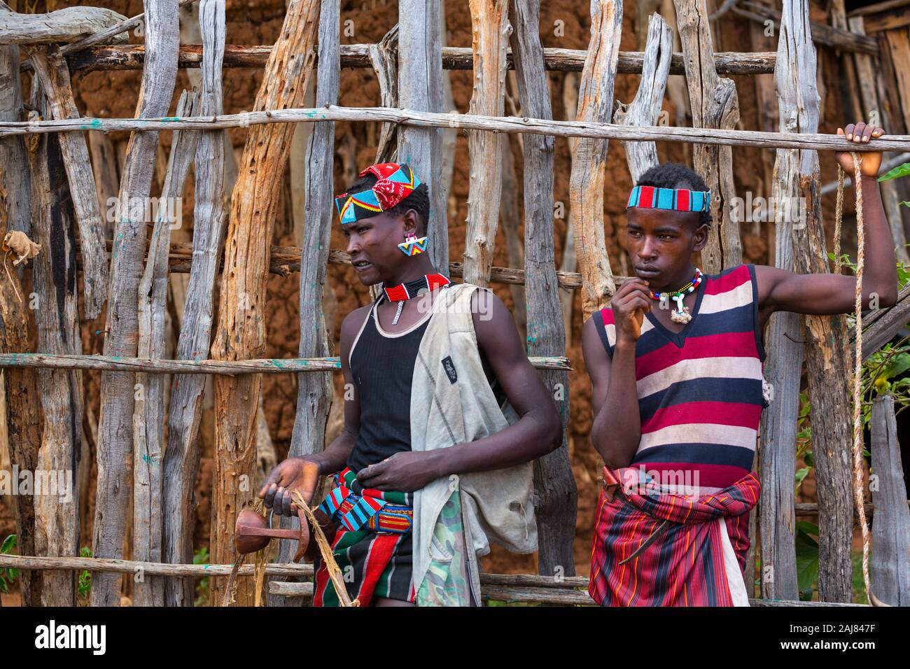 Banna people, Omo valley, Naciones, Ethiopia, Africa Stock Photo - Alamy