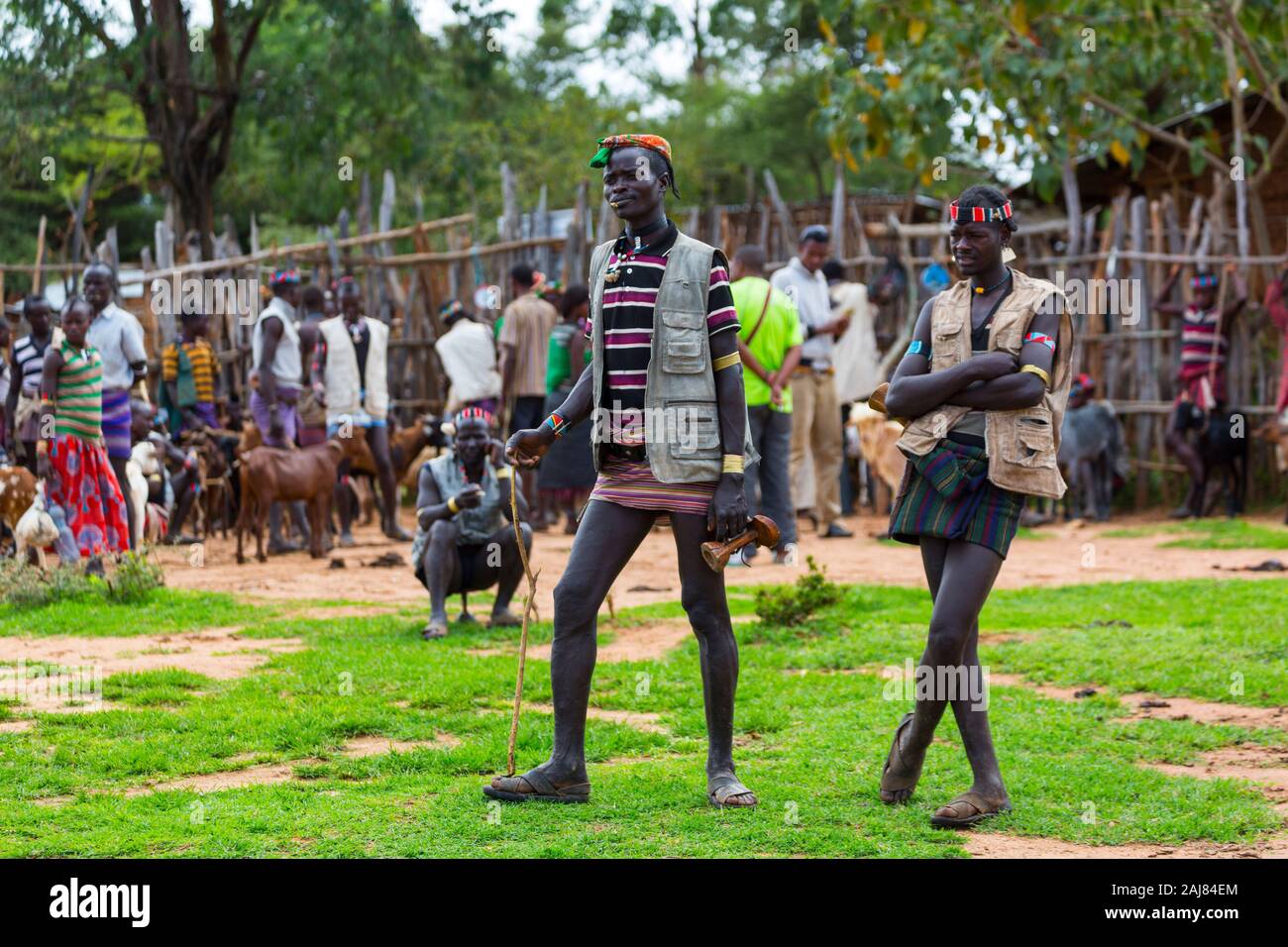 Banna people, Omo valley, Naciones, Ethiopia, Africa Stock Photo - Alamy
