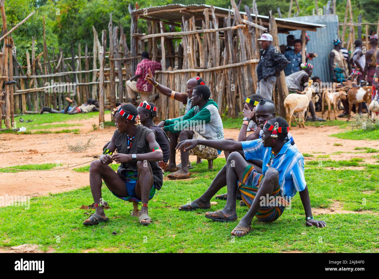Banna people, Omo valley, Naciones, Ethiopia, Africa Stock Photo - Alamy