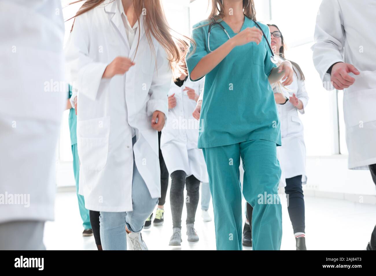 team of doctors and nurses standing together Stock Photo - Alamy