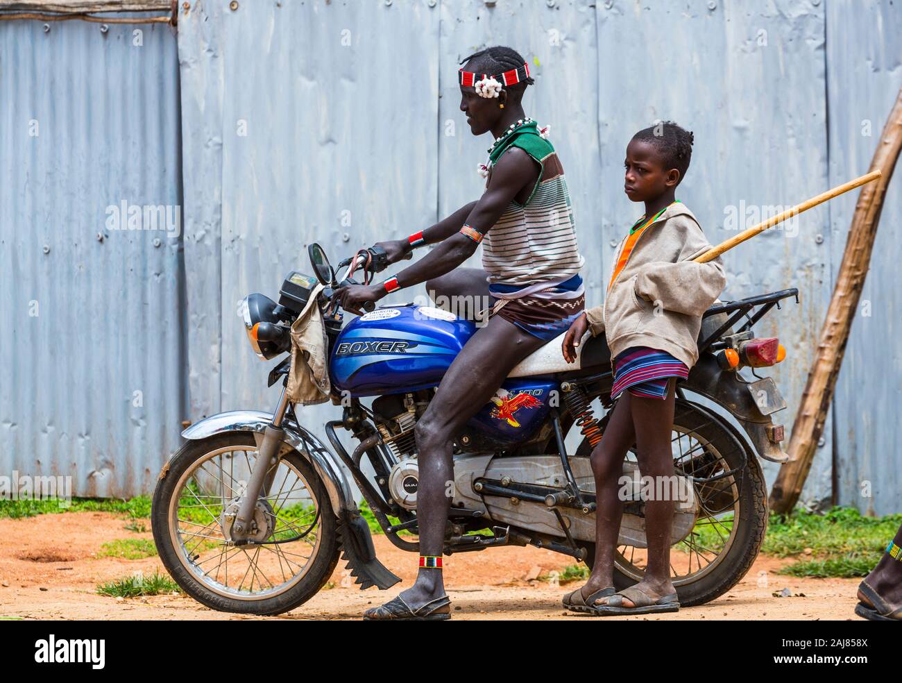 Banna people, Omo valley, Naciones, Ethiopia, Africa Stock Photo - Alamy