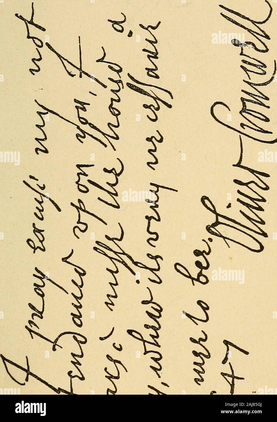 Mary scots signature hi-res stock photography and images - Alamy