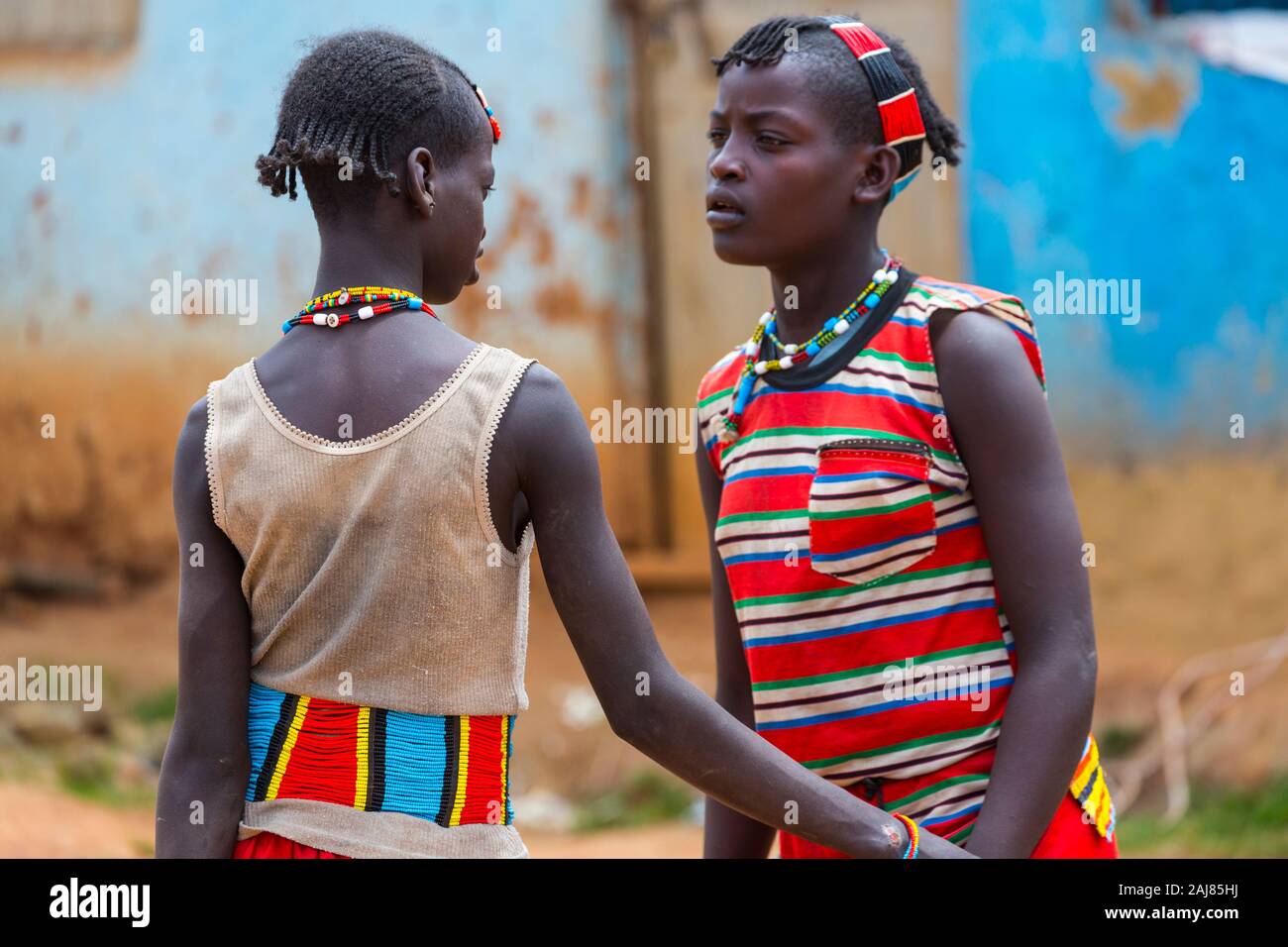 Banna people, Omo valley, Naciones, Ethiopia, Africa Stock Photo - Alamy