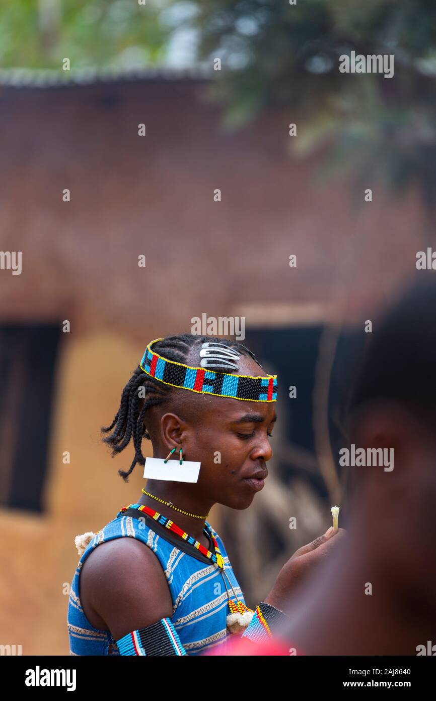 Banna people, Omo valley, Naciones, Ethiopia, Africa Stock Photo - Alamy