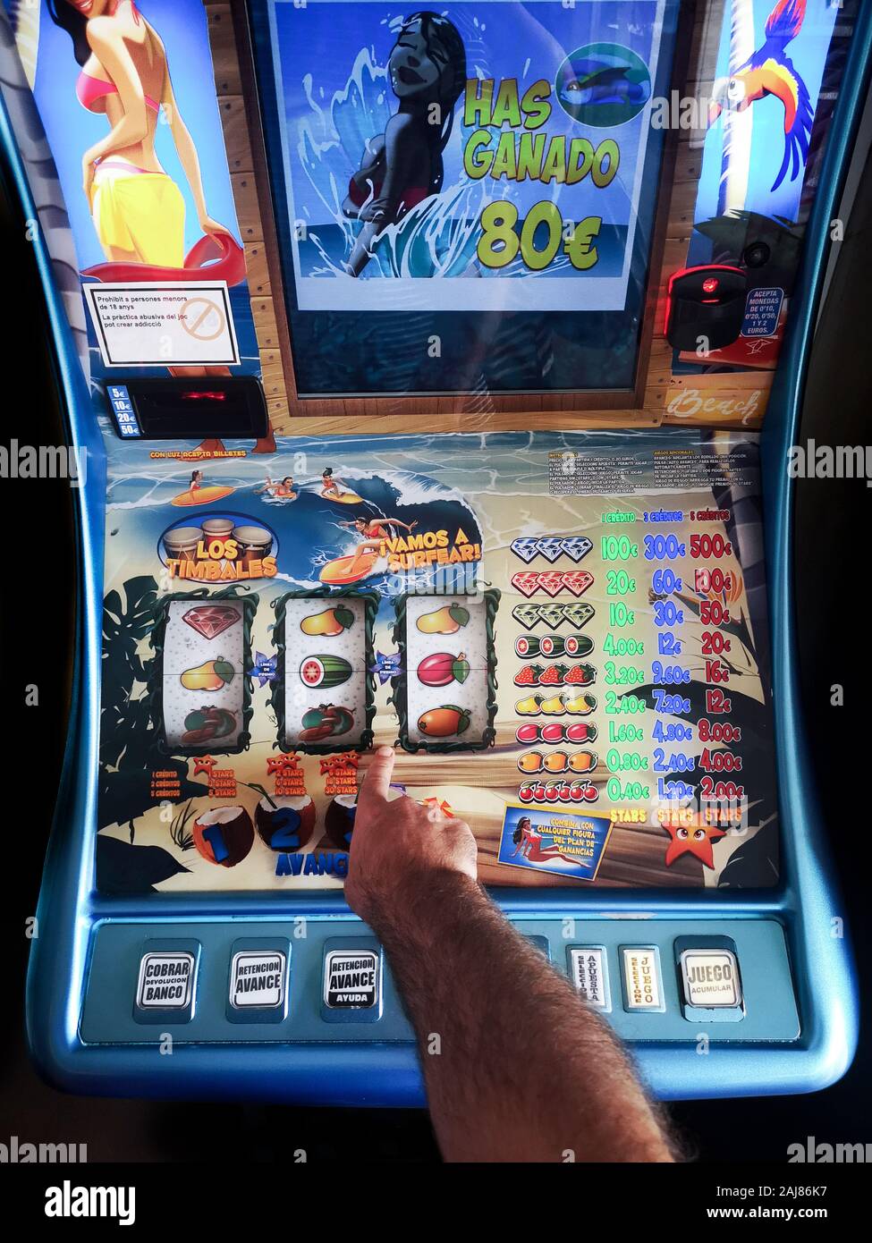 Pointing to the game hi-res stock photography and images - Alamy