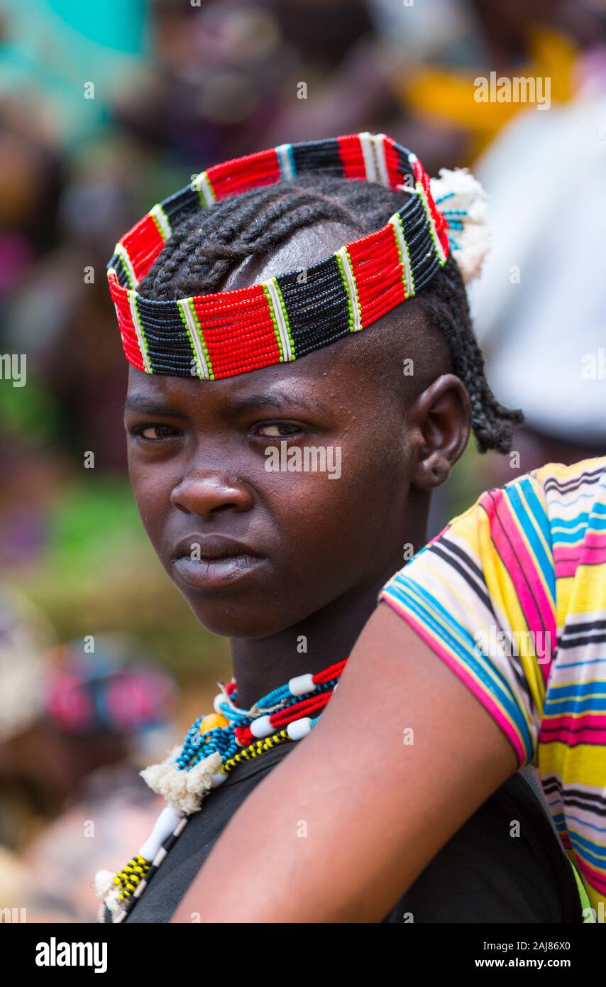Banna people, Omo valley, Naciones, Ethiopia, Africa Stock Photo - Alamy