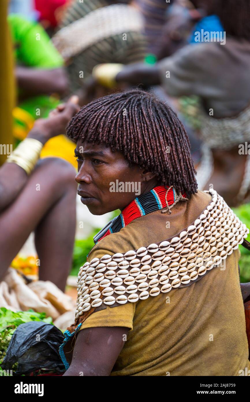 Banna people, Omo valley, Naciones, Ethiopia, Africa Stock Photo - Alamy