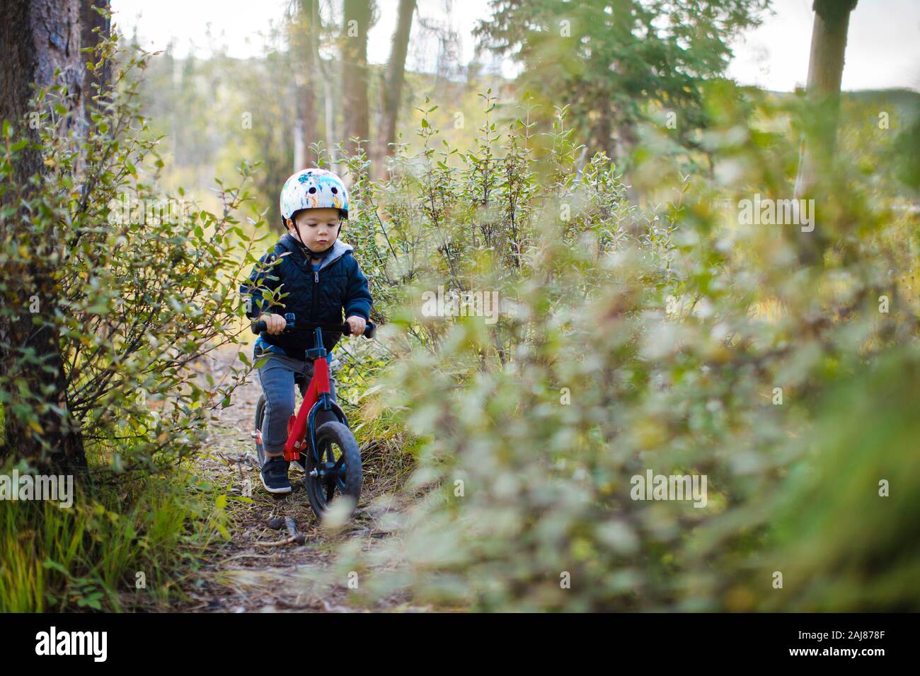 Riding bike to school hi-res stock photography and images - Alamy