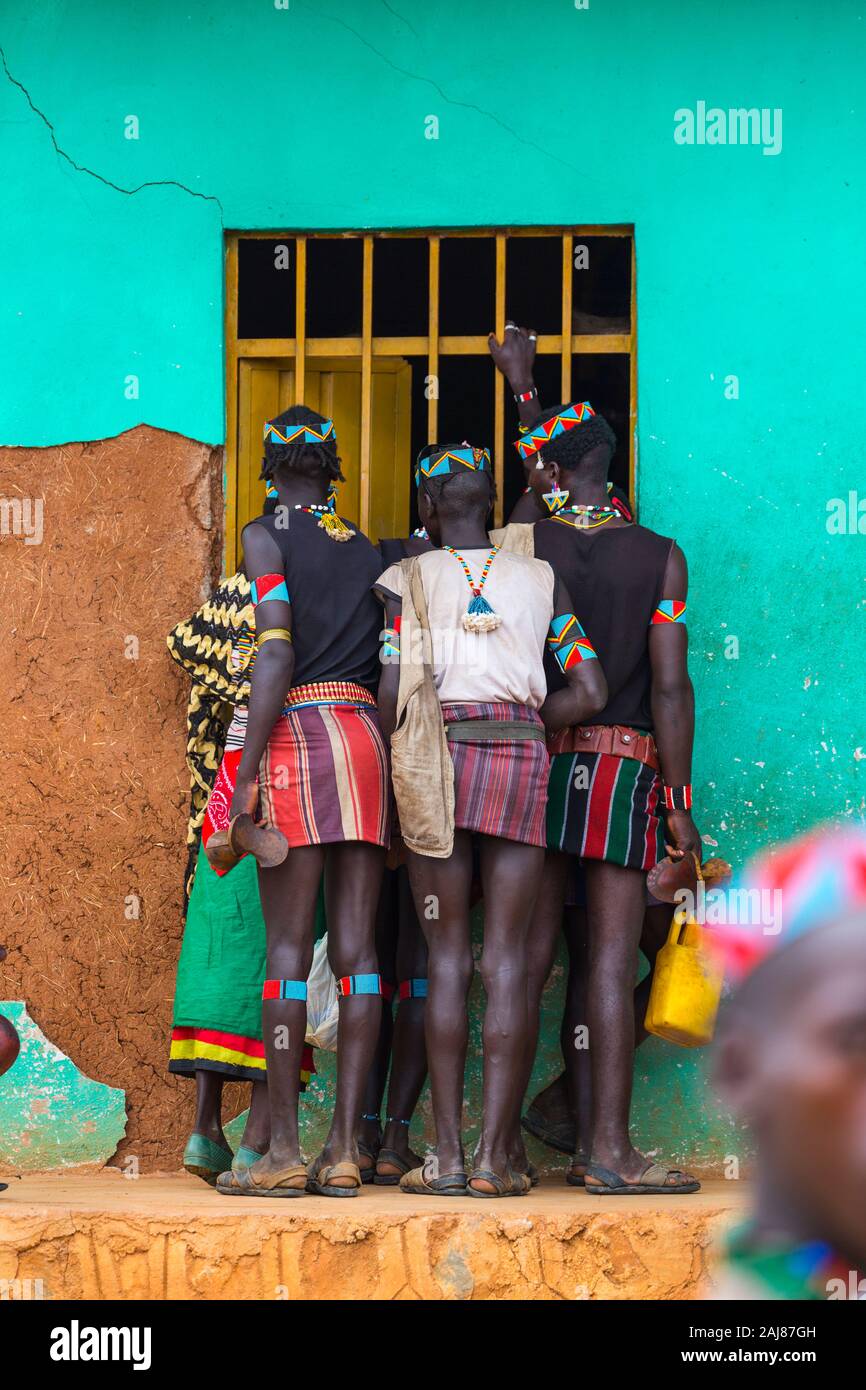 Banna people, Omo valley, Naciones, Ethiopia, Africa Stock Photo - Alamy