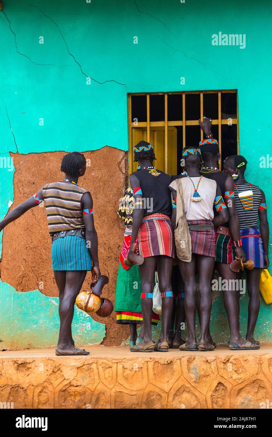 Banna people, Omo valley, Naciones, Ethiopia, Africa Stock Photo - Alamy