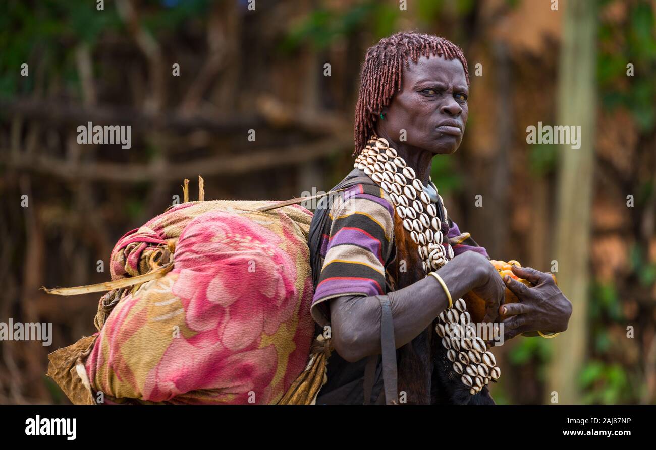 Banna people, Omo valley, Naciones, Ethiopia, Africa Stock Photo - Alamy