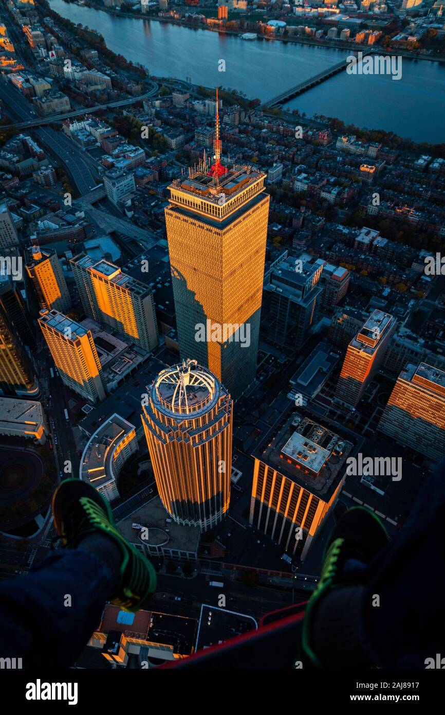 Aerial boston hi-res stock photography and images - Alamy