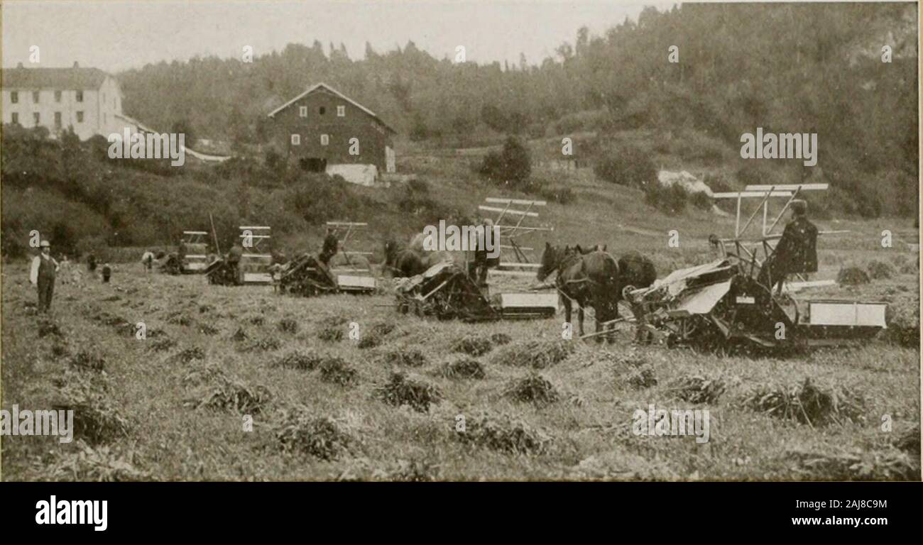 Harvest scenes of the world . Threshing Scene in France. Modern Binders ...