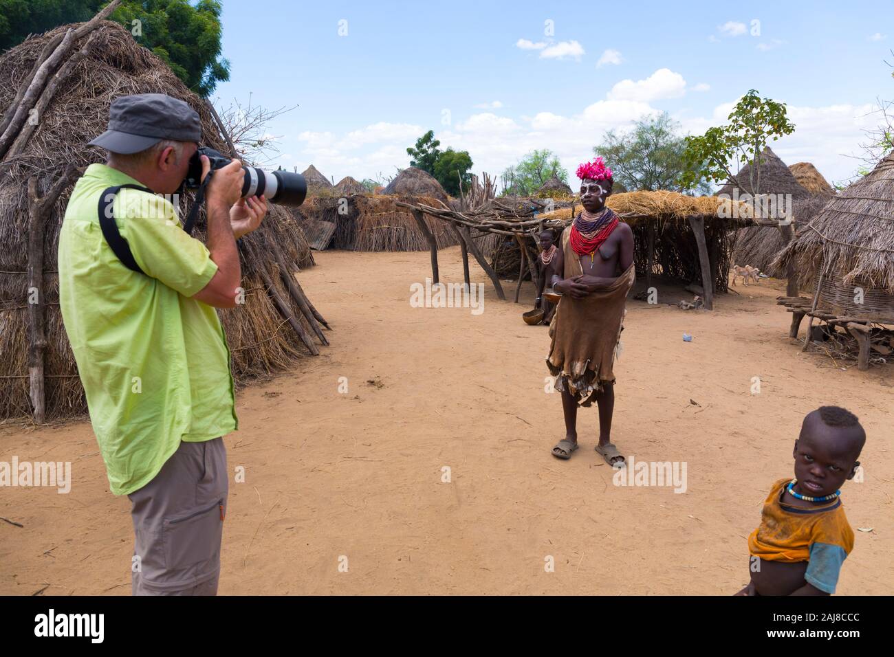 Karo people, Omo valley, Naciones, Ethiopia, Africa Stock Photo - Alamy