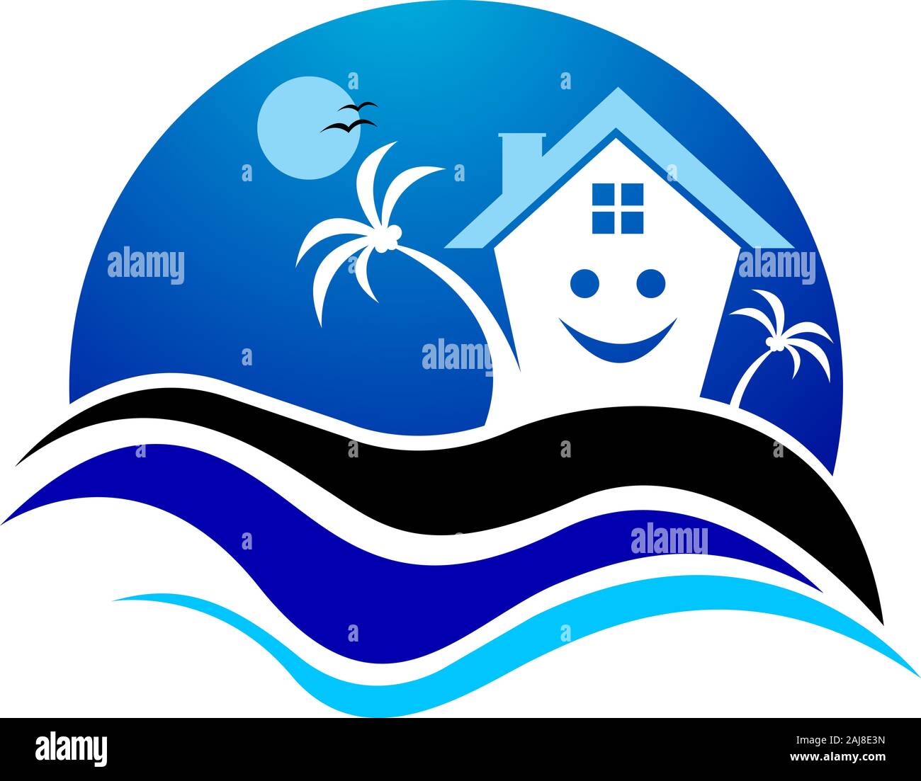 dream house logo Stock Photo - Alamy