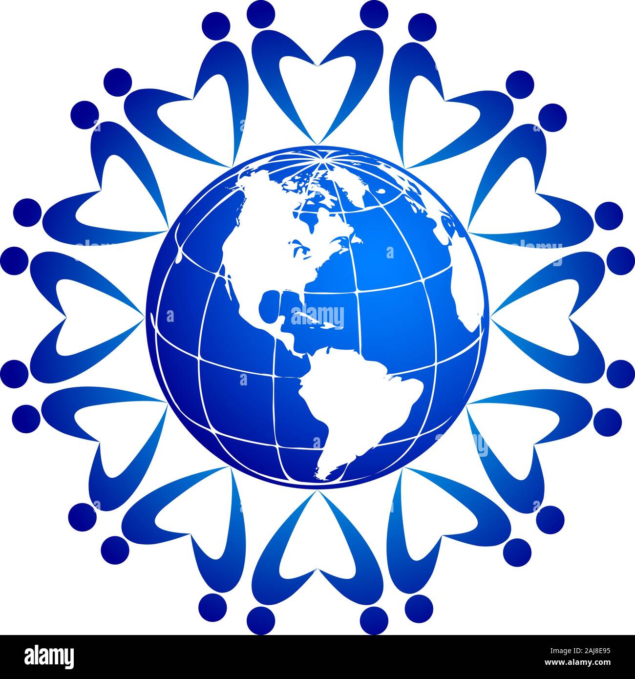 World togetherness Cut Out Stock Images & Pictures - Alamy