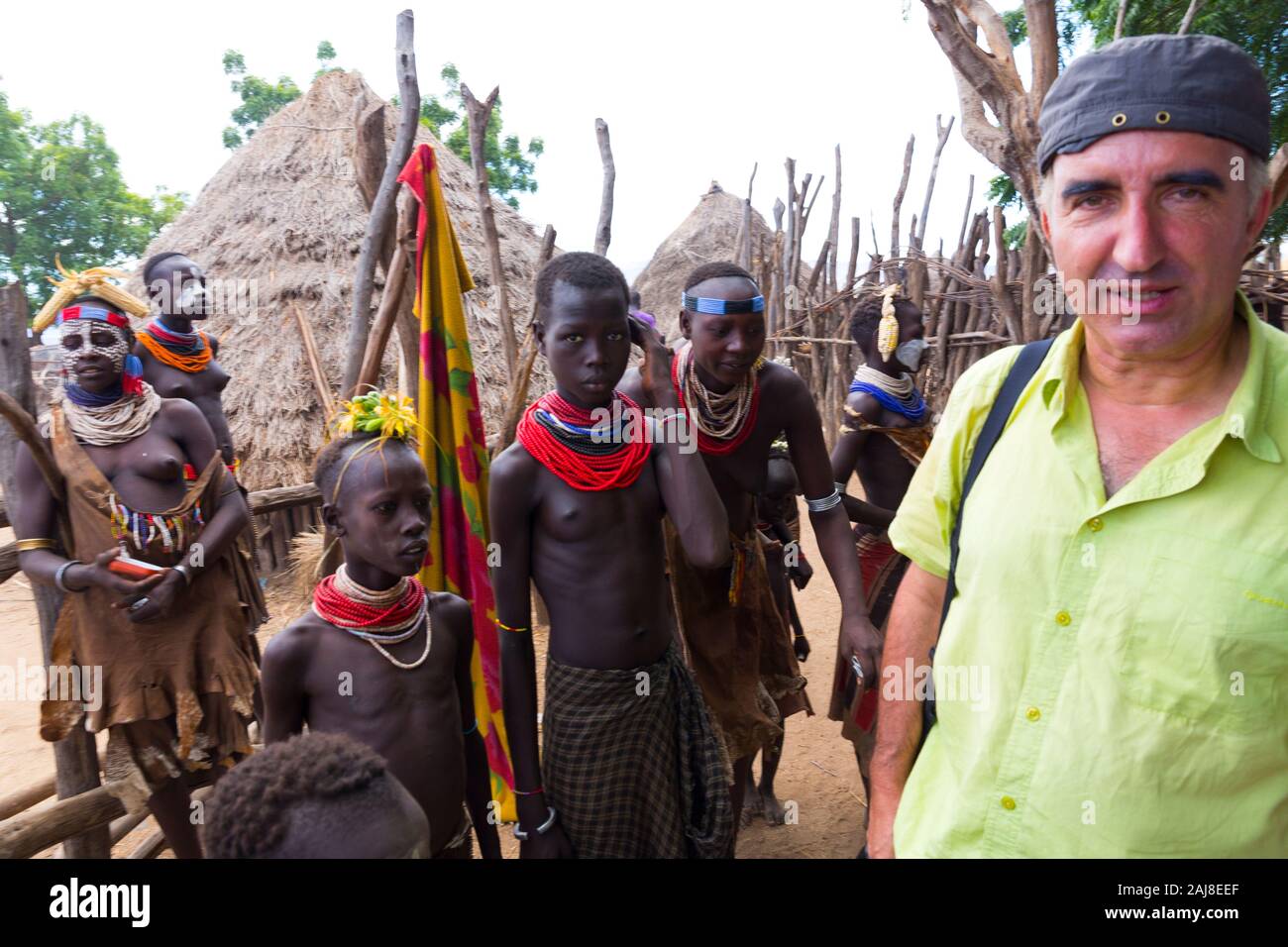 Karo people, Omo valley, Naciones, Ethiopia, Africa Stock Photo - Alamy