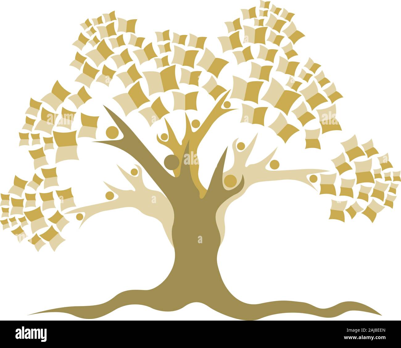 Tree person outline hi-res stock photography and images - Alamy