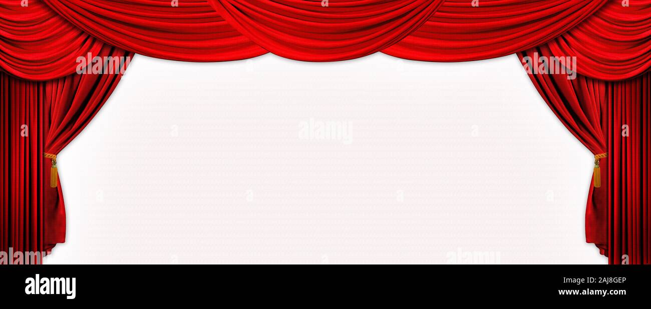 red stage screen Stock Photo - Alamy