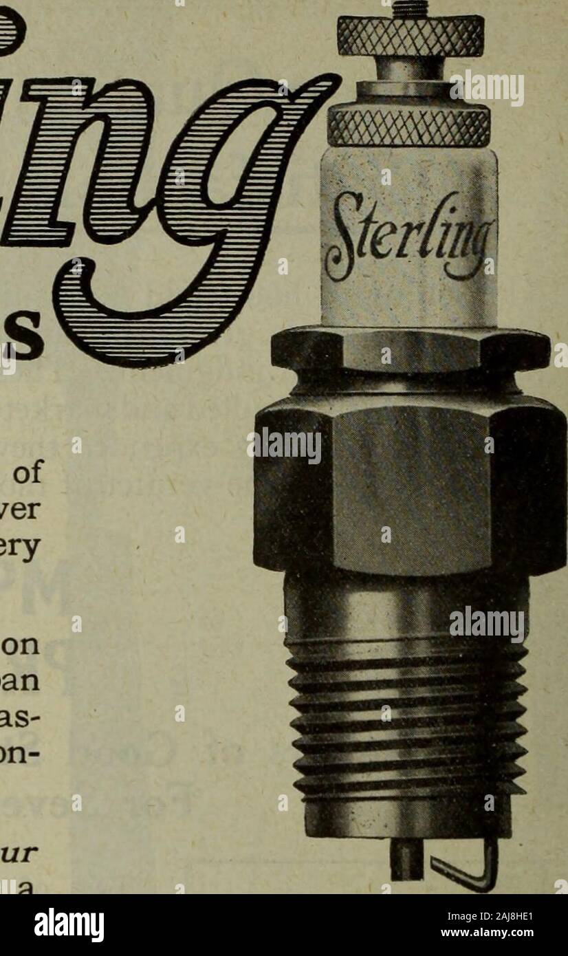 Hardware merchandising September-December 1919 . Spark Plugs As sure ...