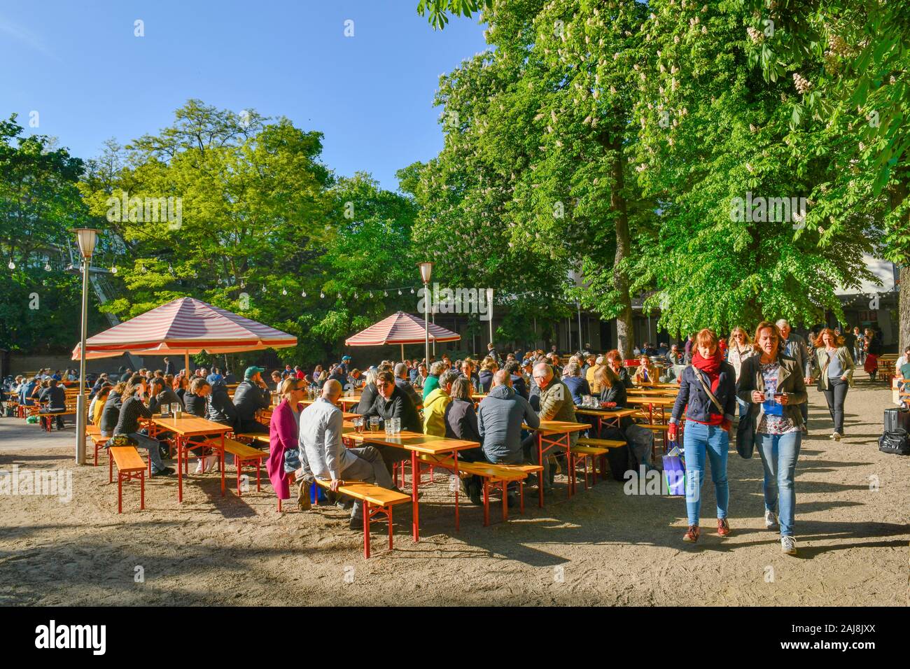 Prater Biergarten, Kastanienallee, Prenzlauer Berg, Pankow, Berlin ...