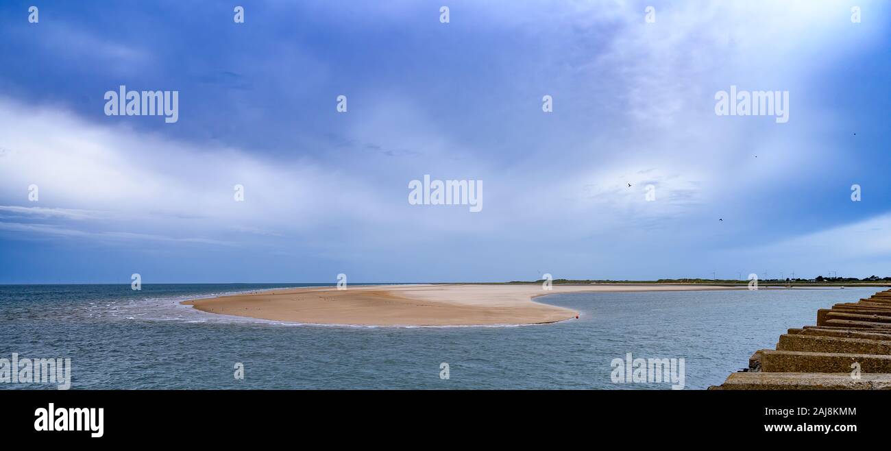 Hodbarrow RSPB nature reserve, Kirkby in Furness, Cumbria Stock Photo ...