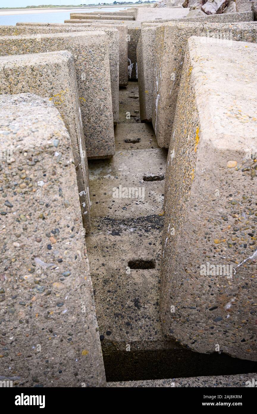 Hodbarrow RSPB nature reserve, Kirkby in Furness, Cumbria Stock Photo ...