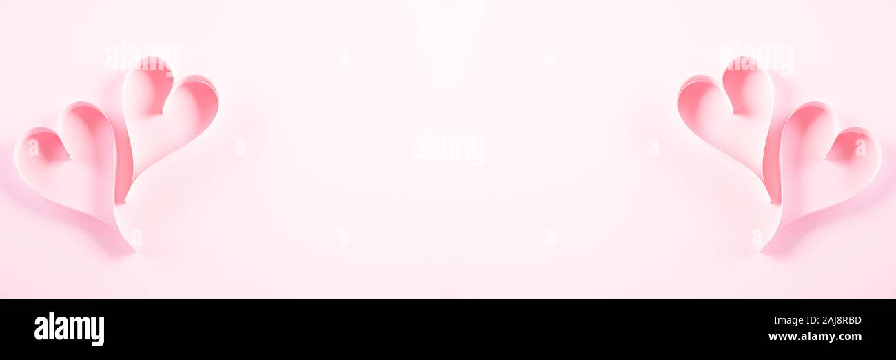 Light Pink Headers For Twitter