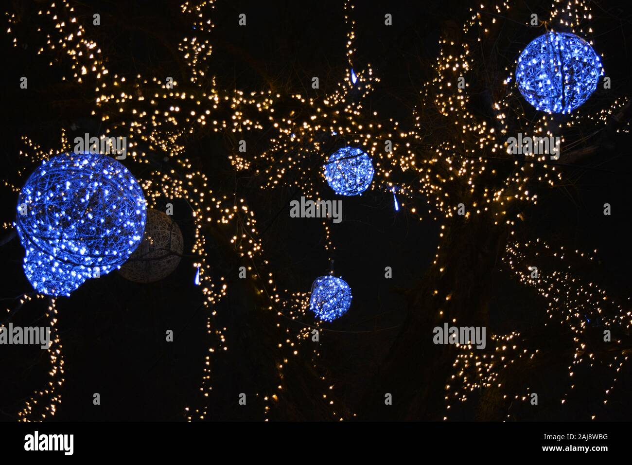 Led solar tree hi-res stock photography and images - Alamy