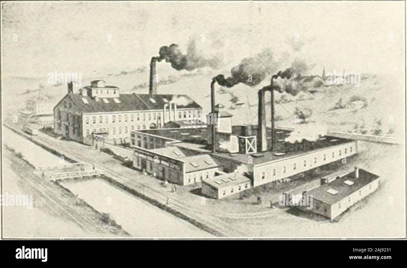 India rubber world . %fat FACTORY AT BUFFALO, N. Y Stock Photo - Alamy