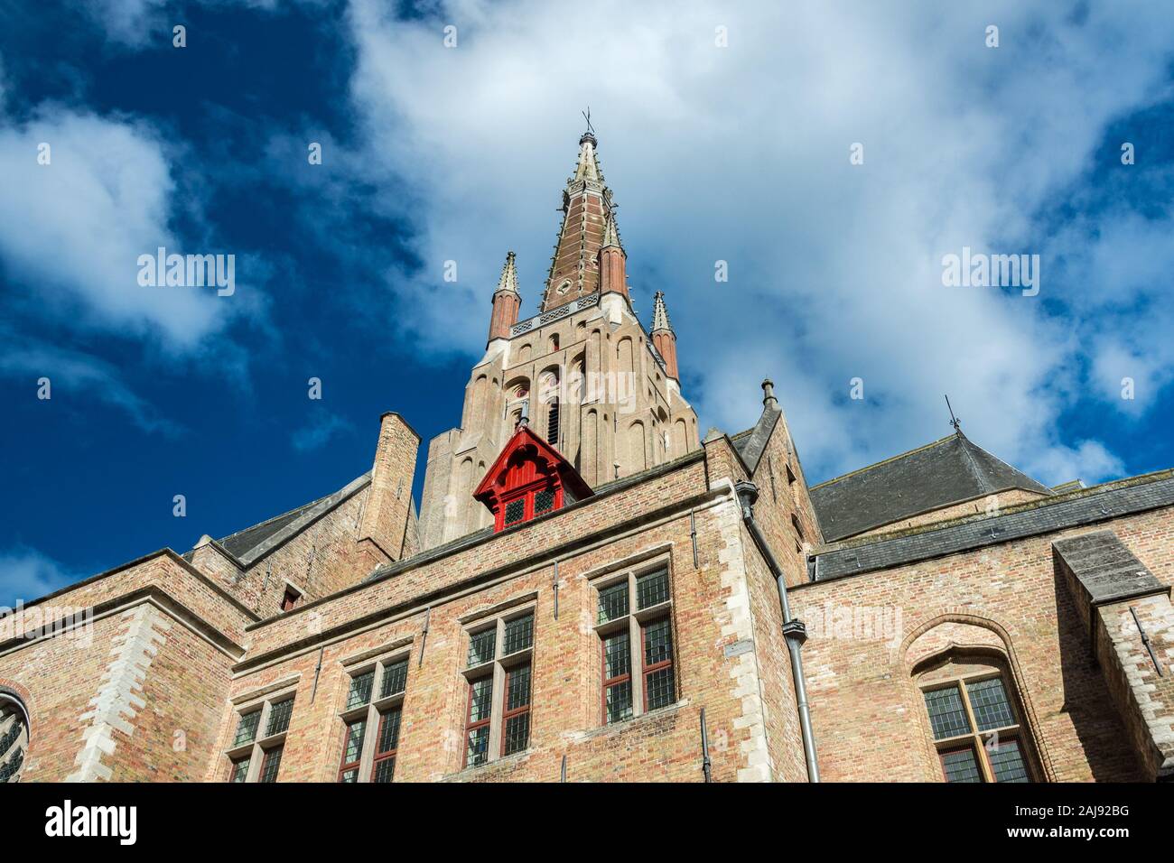 The Church of Our Lady in Bruges dates mainly from the 13th, 14th and ...