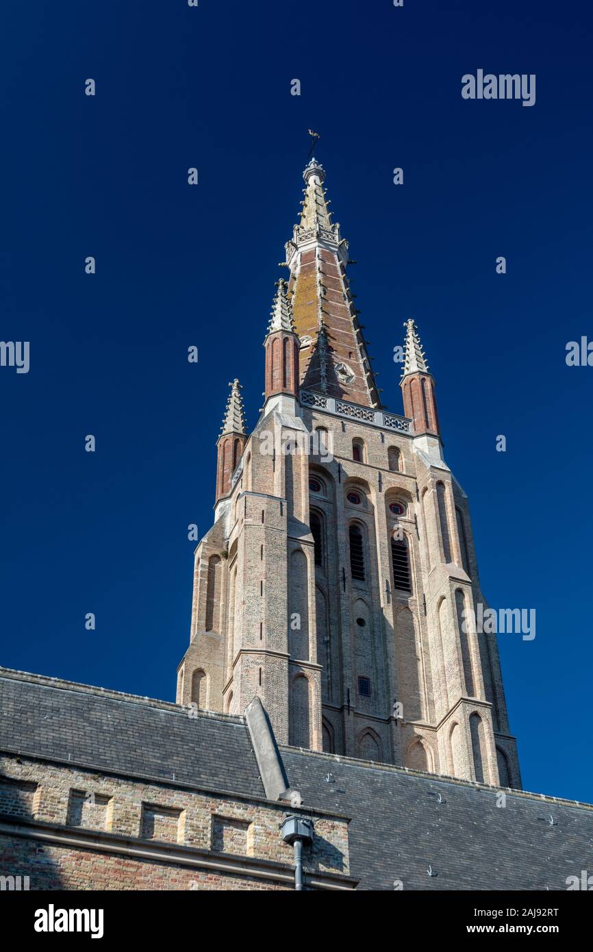 The Church of Our Lady in Bruges dates mainly from the 13th, 14th and ...