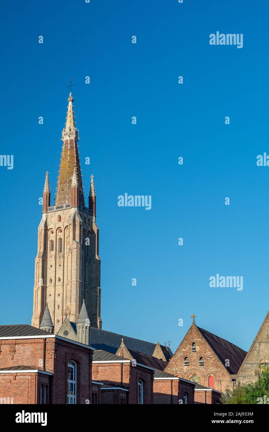 The Church of Our Lady in Bruges dates mainly from the 13th, 14th and ...