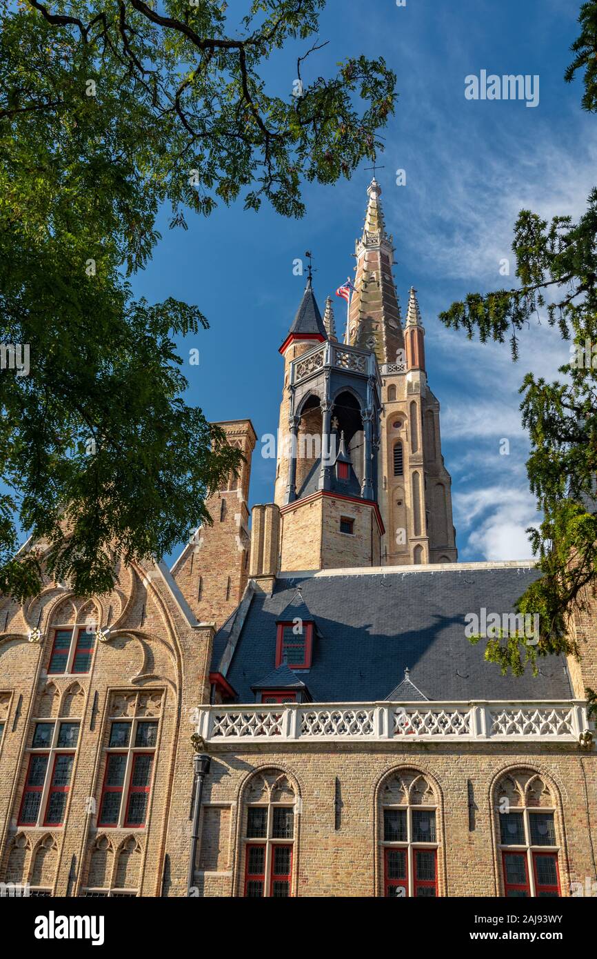 The Church of Our Lady in Bruges dates mainly from the 13th, 14th and ...
