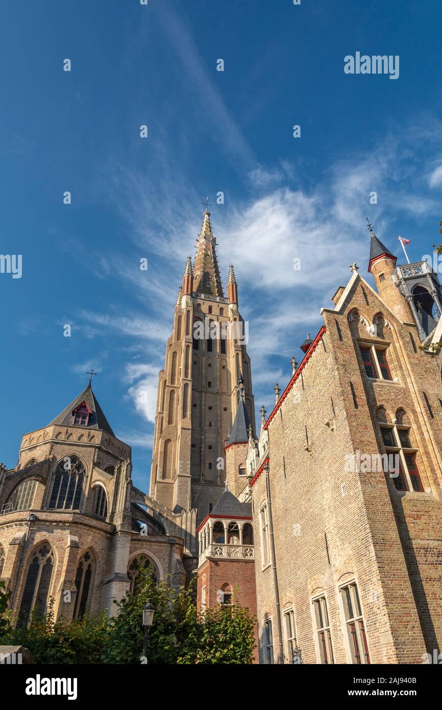 The Church of Our Lady in Bruges dates mainly from the 13th, 14th and ...