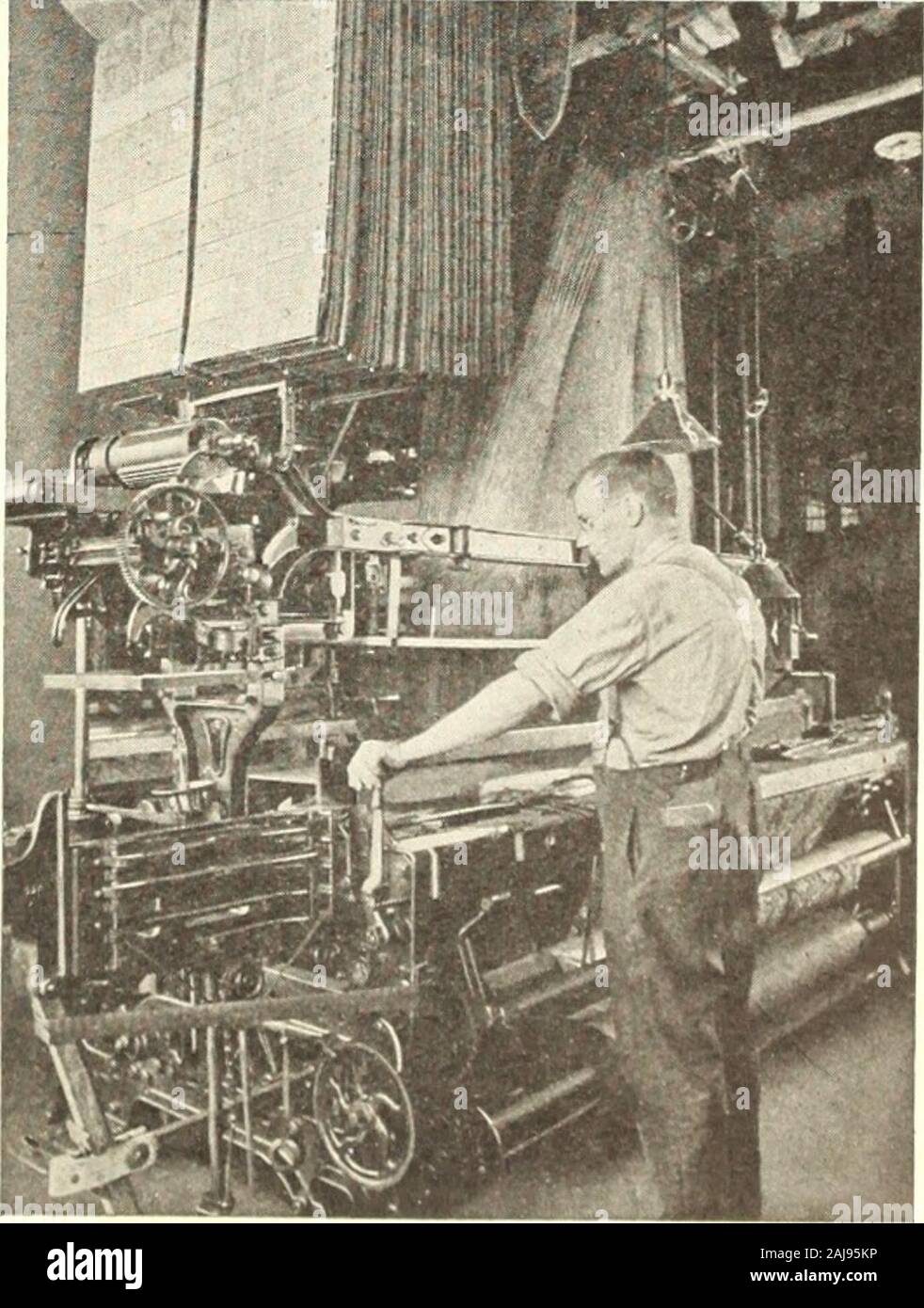 Canadian wood products industries . Punching the cards his handiwork ...