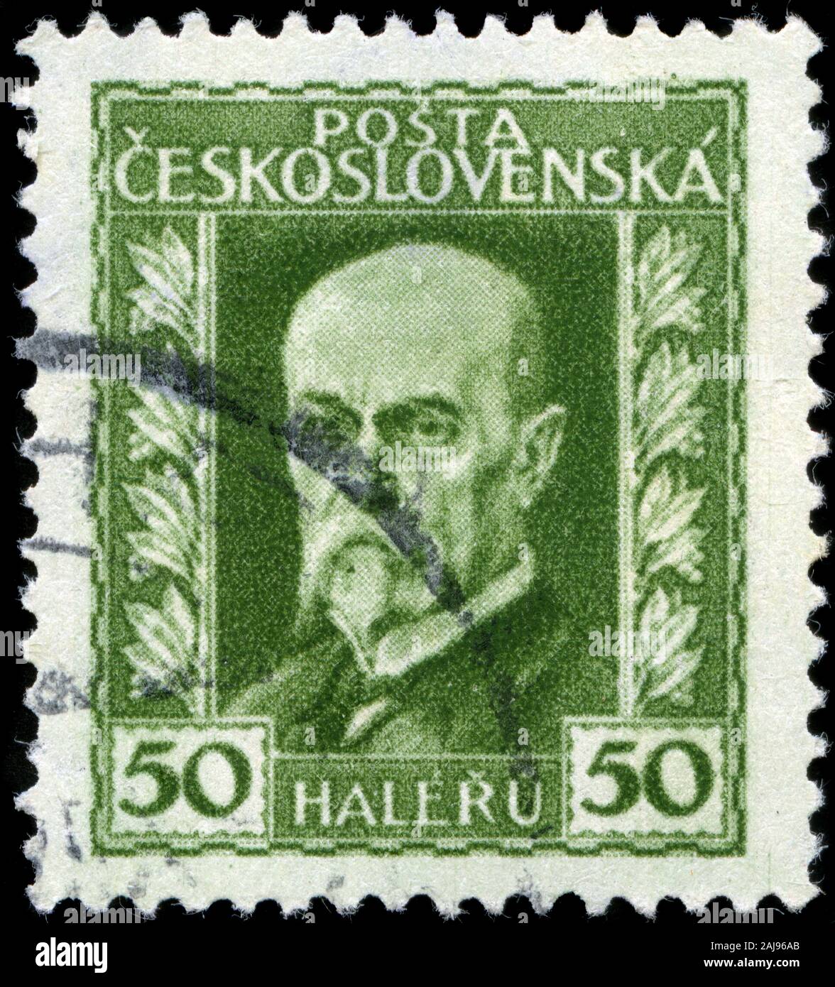 Tomáš Garrigue Masaryk (1850-1937), president Stock Photo - Alamy
