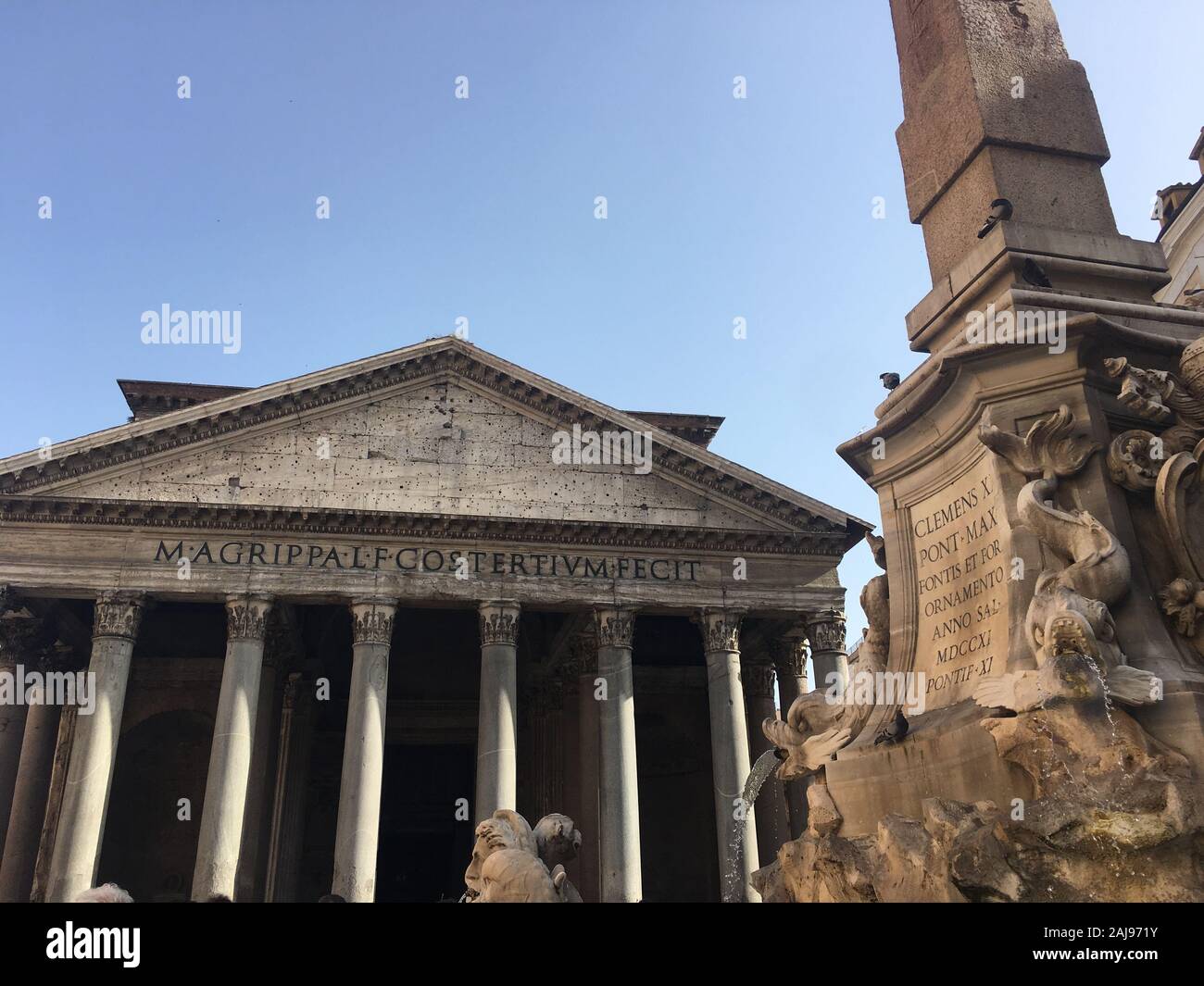 Rome, Rome, China. 3rd Jan, 2020. The pantheon in Rome, Italy.It is the ...
