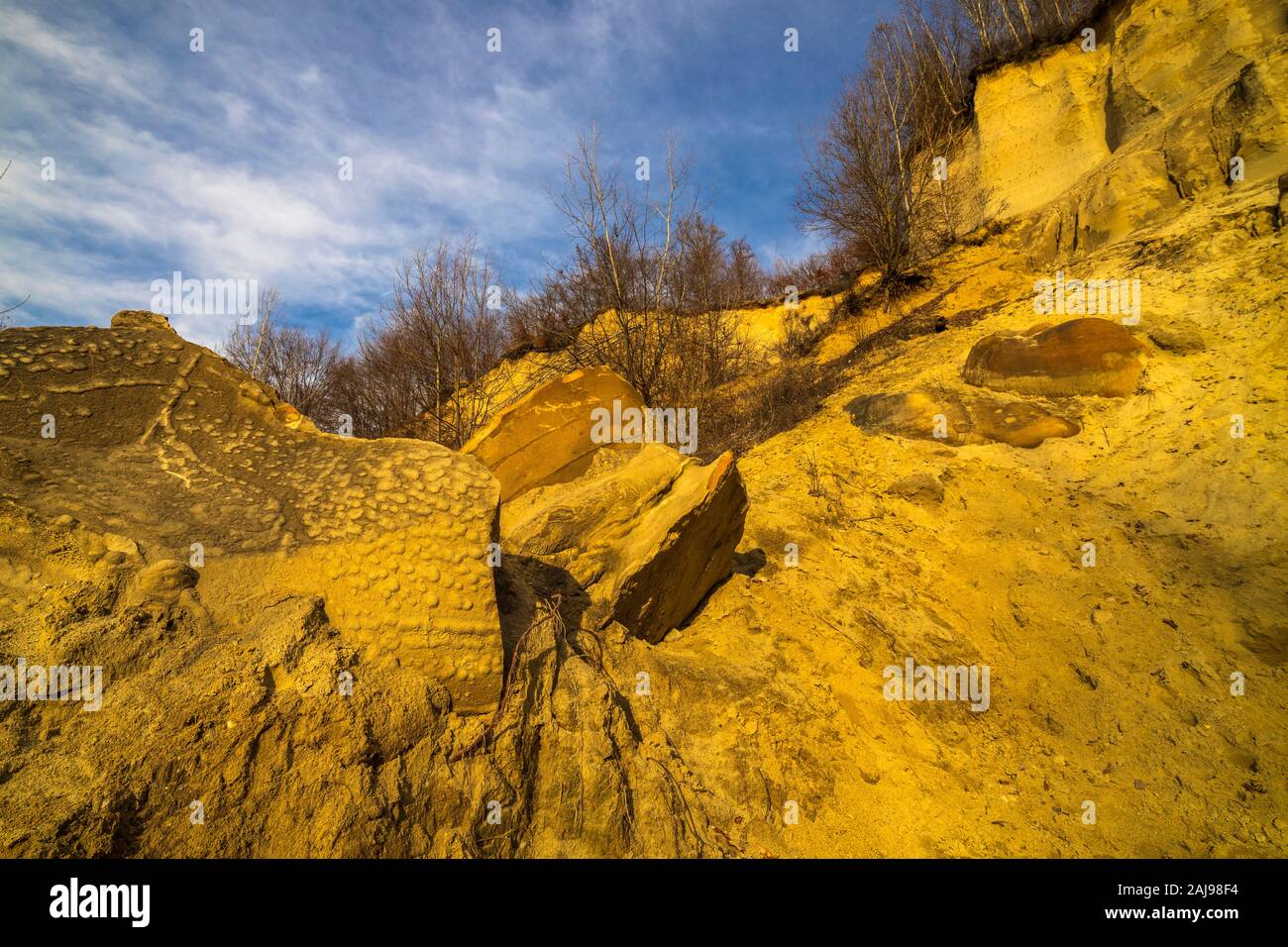 Trovantii – the strangest living stones in Romania Stock Photo - Alamy