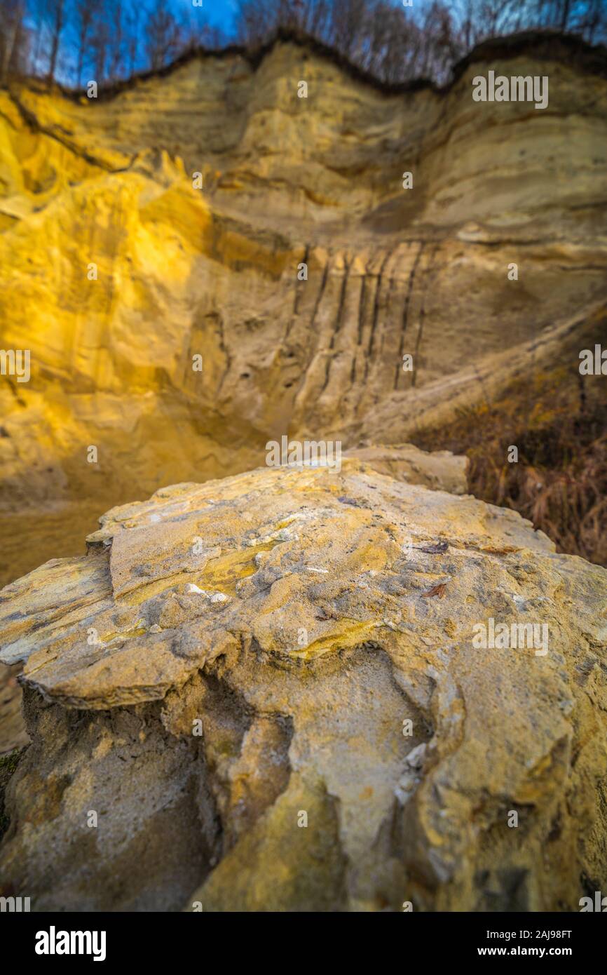 Trovantii – the strangest living stones in Romania Stock Photo - Alamy