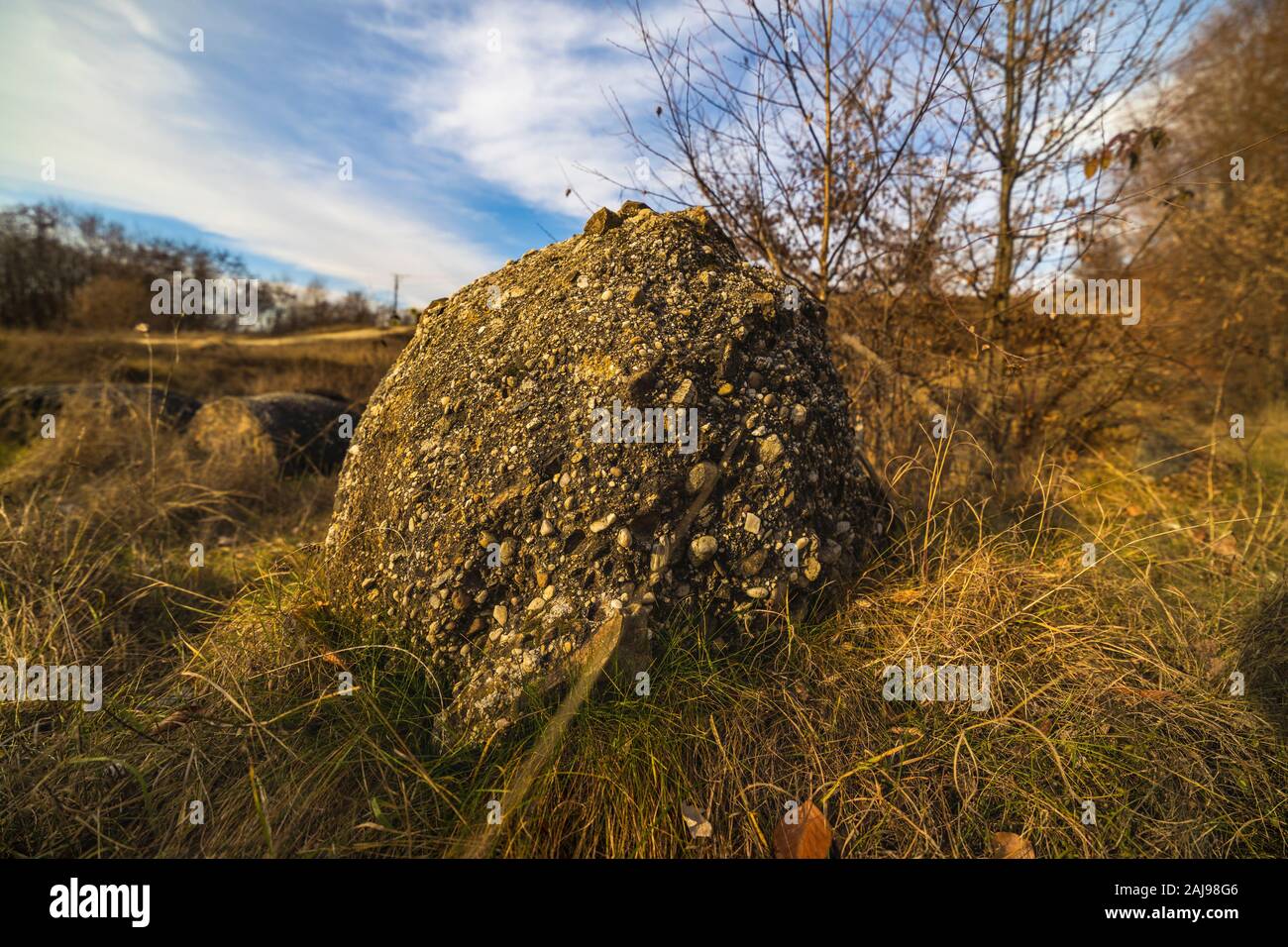 Trovantii – the strangest living stones in Romania Stock Photo - Alamy