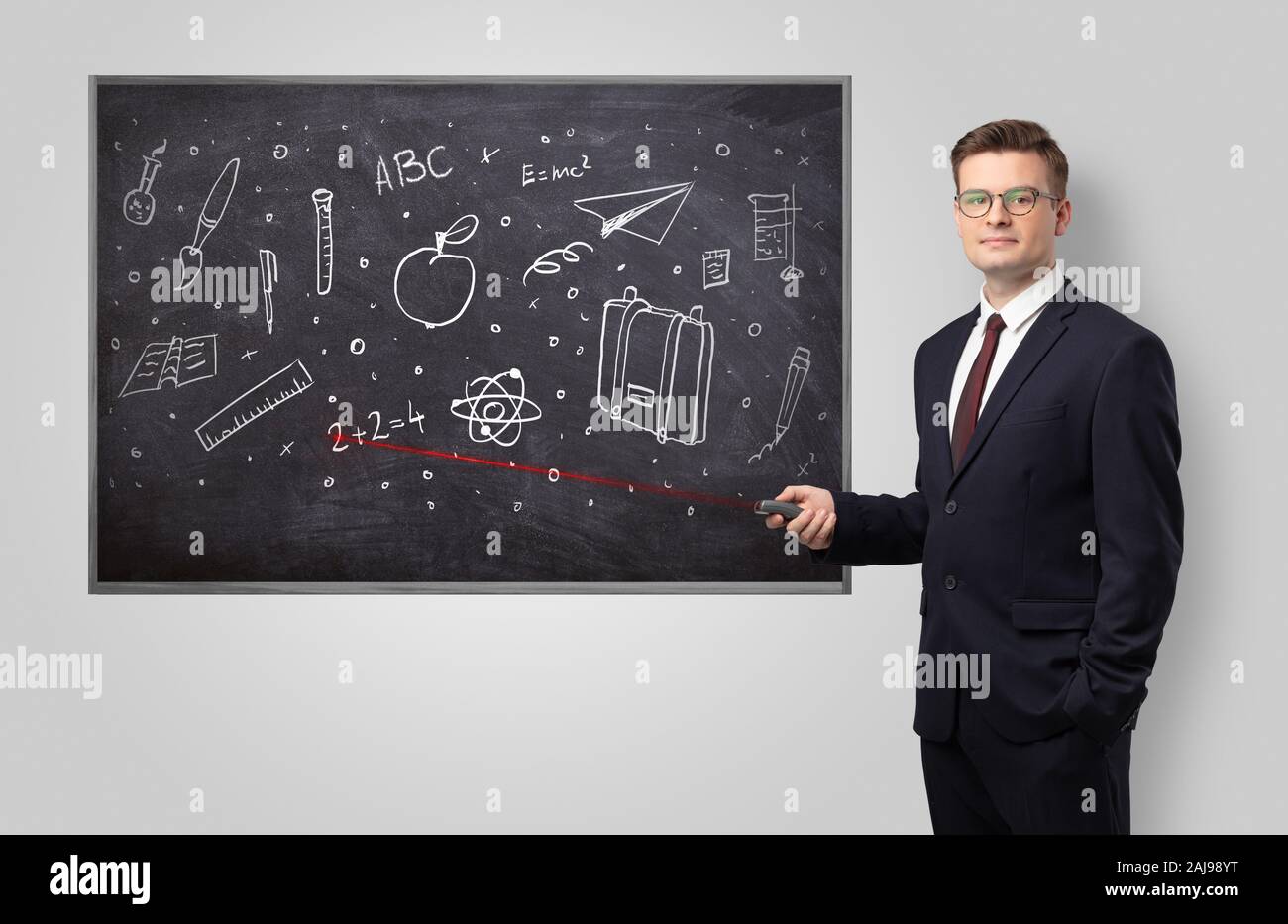 Laser pointer classroom hi-res stock photography and images - Alamy