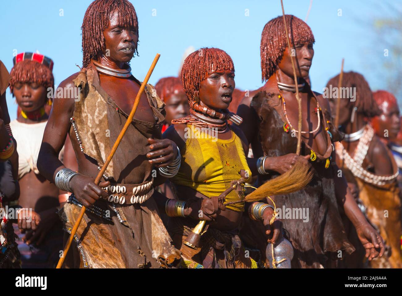 Hamer people, Omo valley, Naciones, Ethiopia, Africa Stock Photo - Alamy
