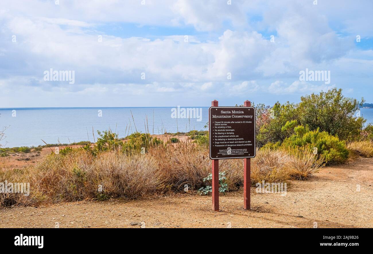 Santa Monica Mountains Conservancy Stock Photo - Alamy