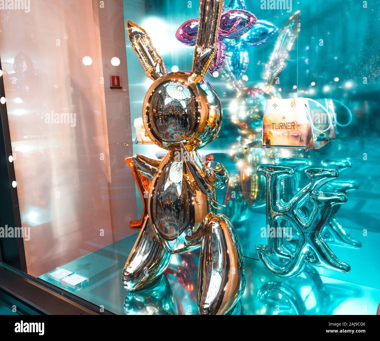 La Rinascente, Turner window shop, and Gallery Vittorio Emanuele II ...