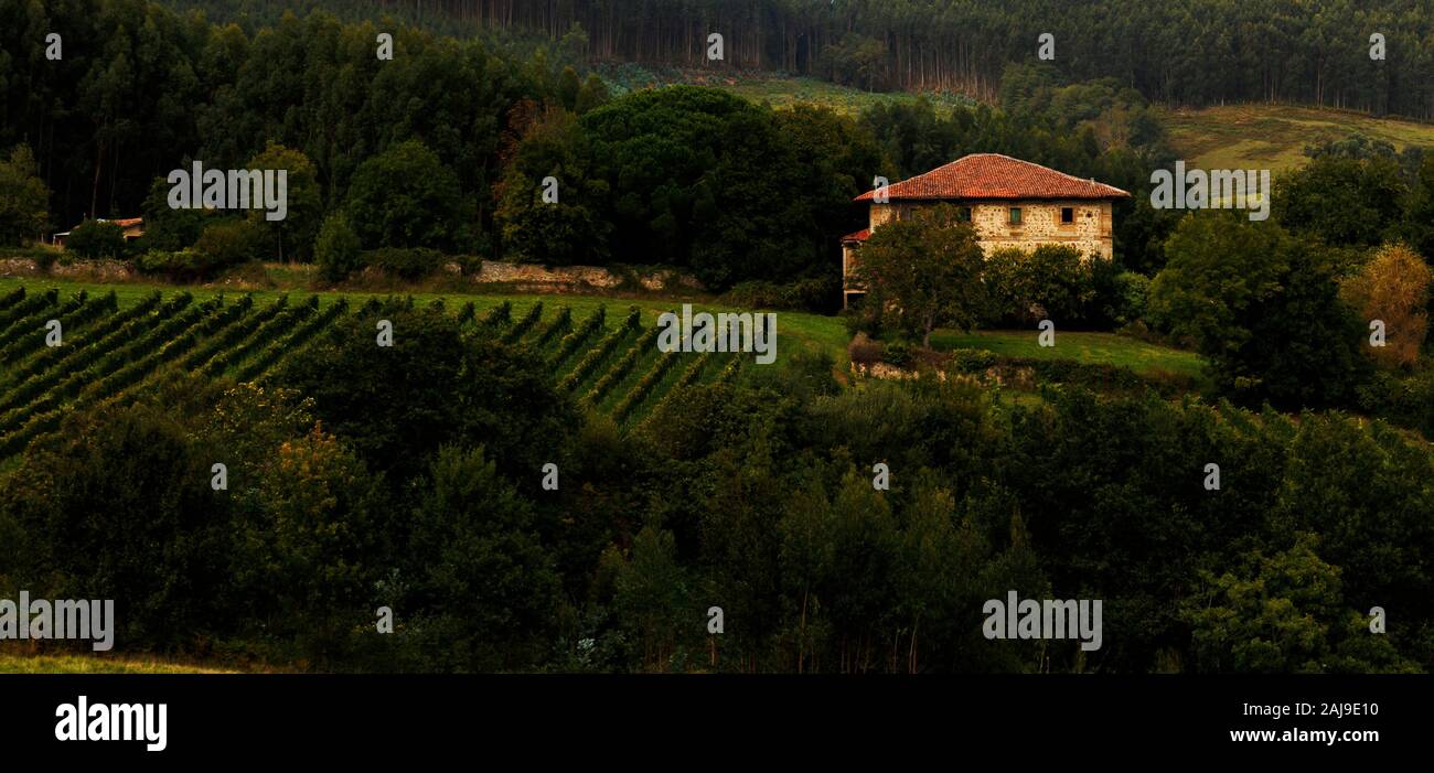 Traditional basque farmhouse hi-res stock photography and images - Alamy