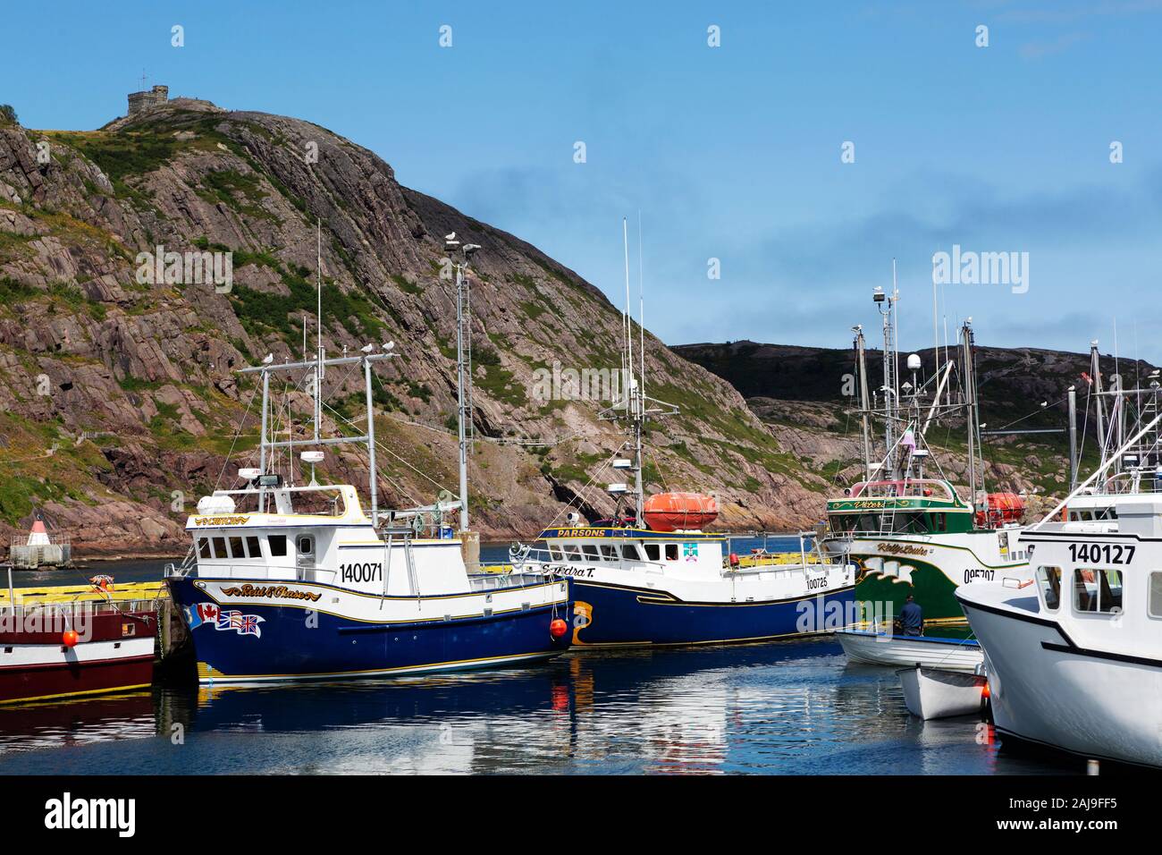 Newfoundland Fishing Boats High Resolution Stock Photography and Images ...