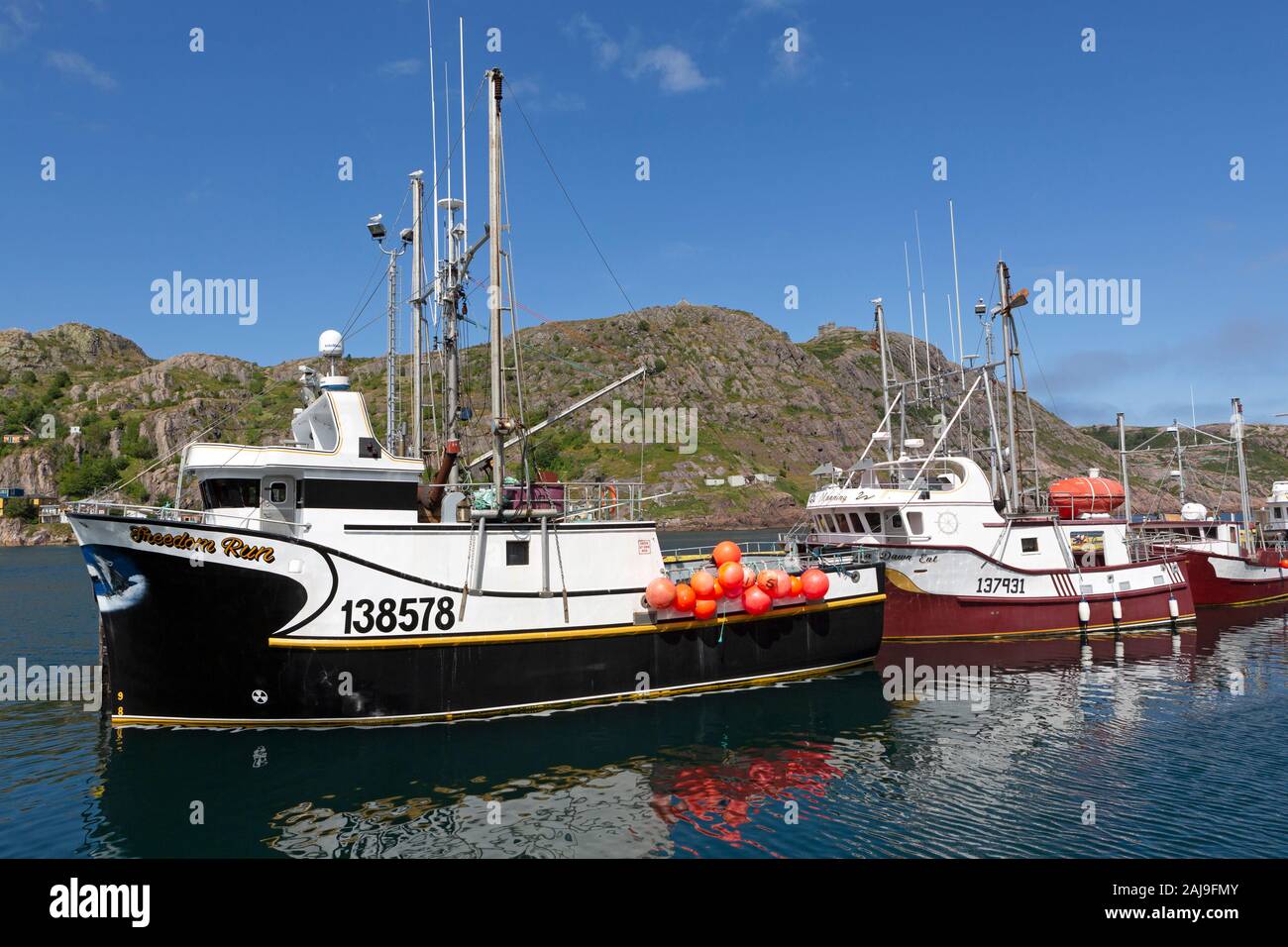 Newfoundland Fishing Boats High Resolution Stock Photography and Images ...